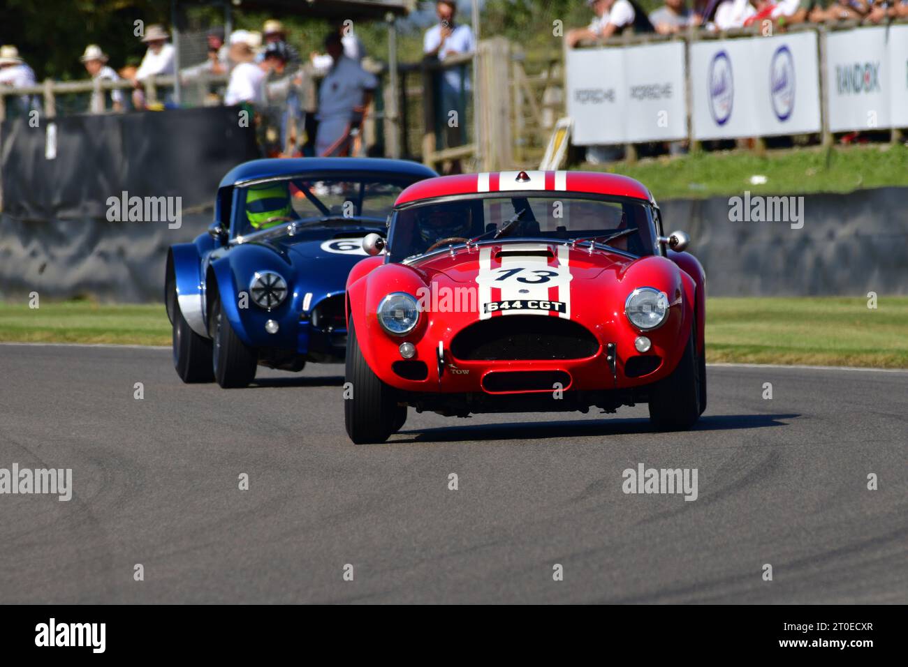 Shaun Lynn, Jimmie Johnson, AC Cobra Le Mans Coupe, Royal Automobile ...