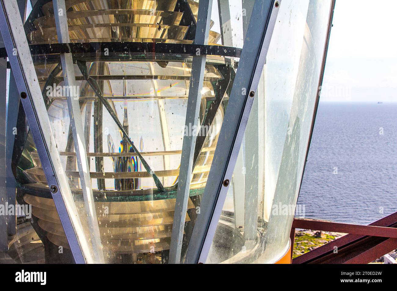 Offshore light tower, landmark beacon, lantern structure for light ...
