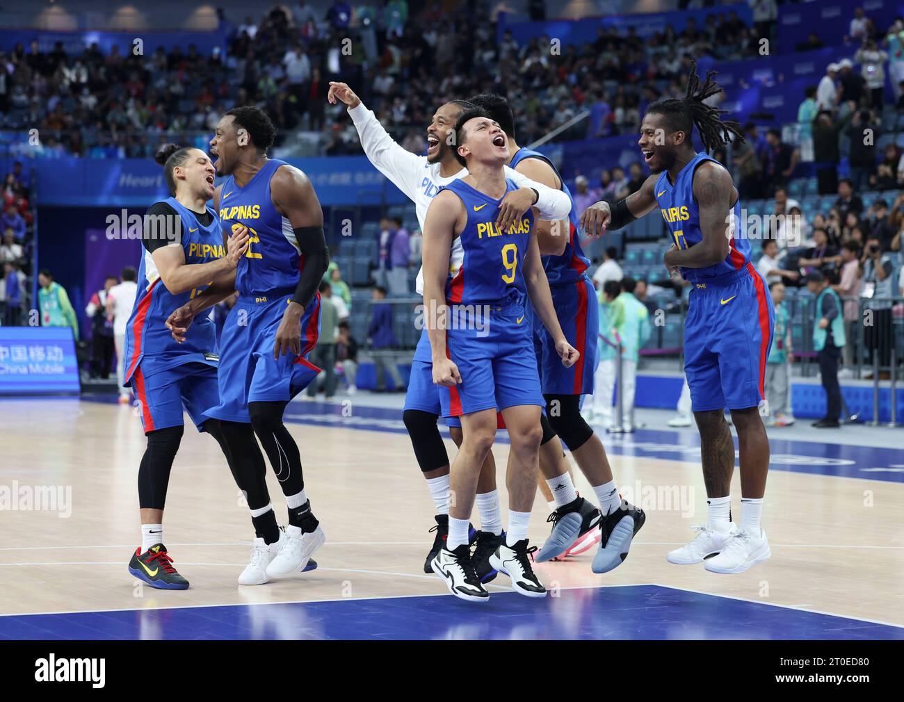 Hangzhou, China's Zhejiang Province. 6th Oct, 2023. Players of ...