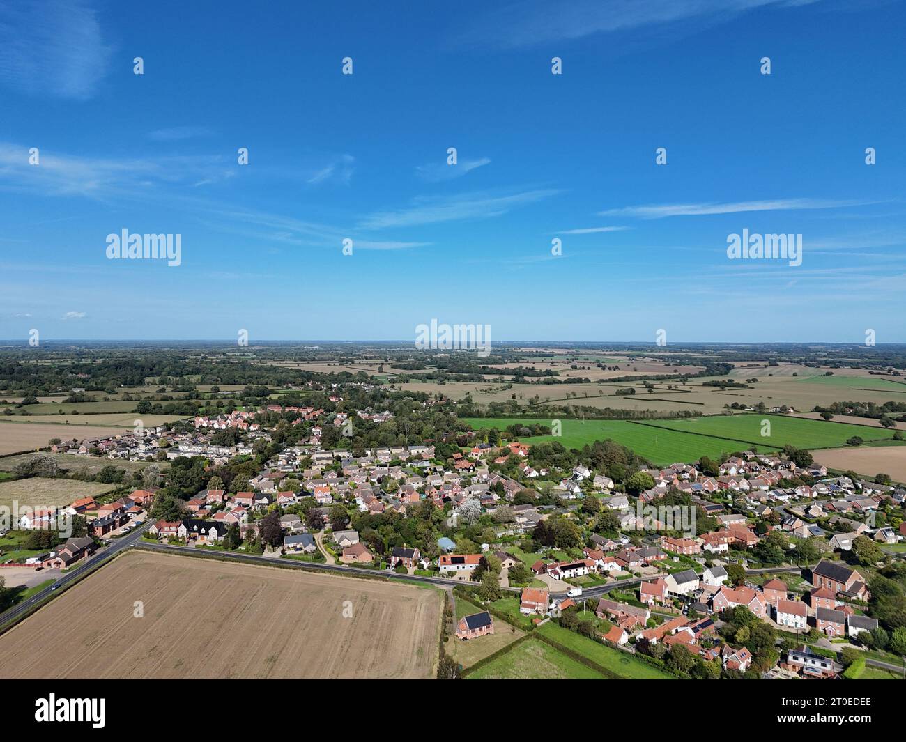 Residential birds eye view uk hi-res stock photography and images - Alamy