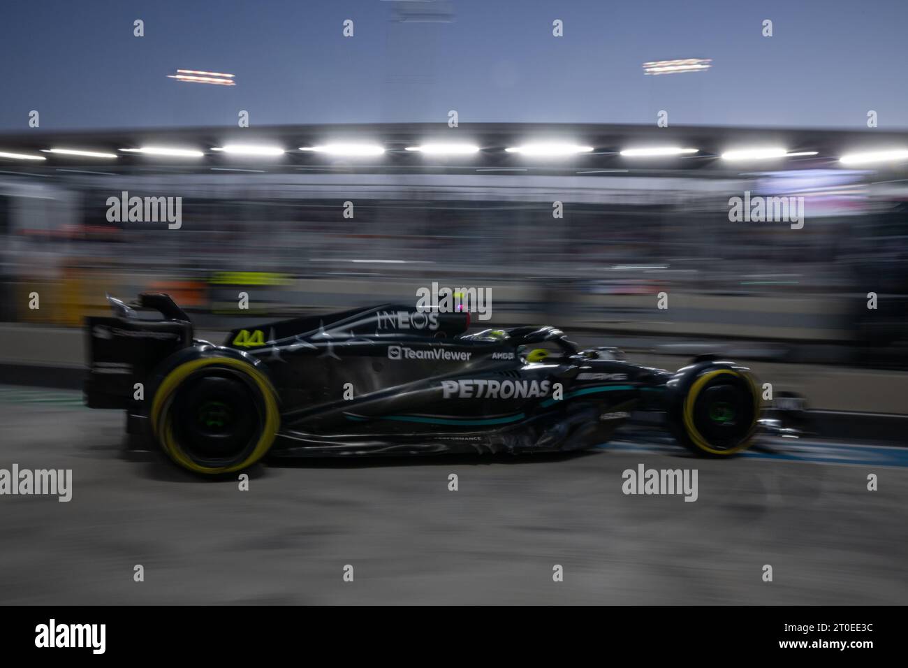DOHA,QATAR.6TH OCT 2023 LEWIS HAMILTON (UK) Mercedes.AHMAD AL-SHEHAB ...