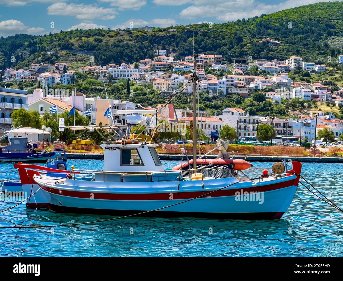 Samos town centre hi-res stock photography and images - Alamy