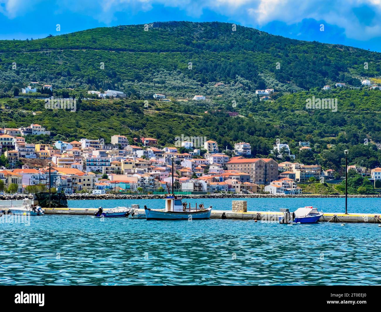Samos town centre hi-res stock photography and images - Alamy