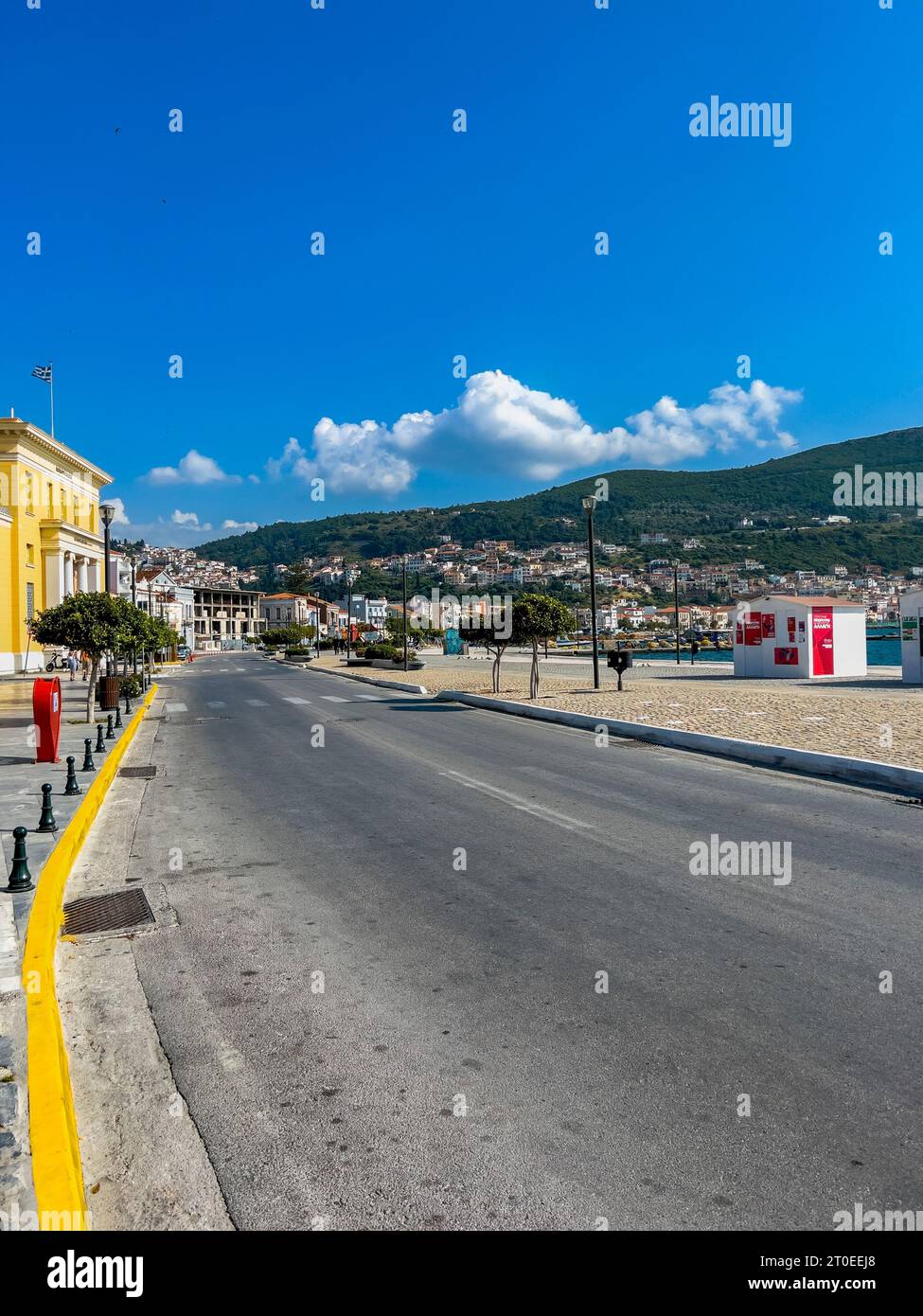 Vacation Island Samos, City Center, Samos, Greece, Europe Stock Photo ...