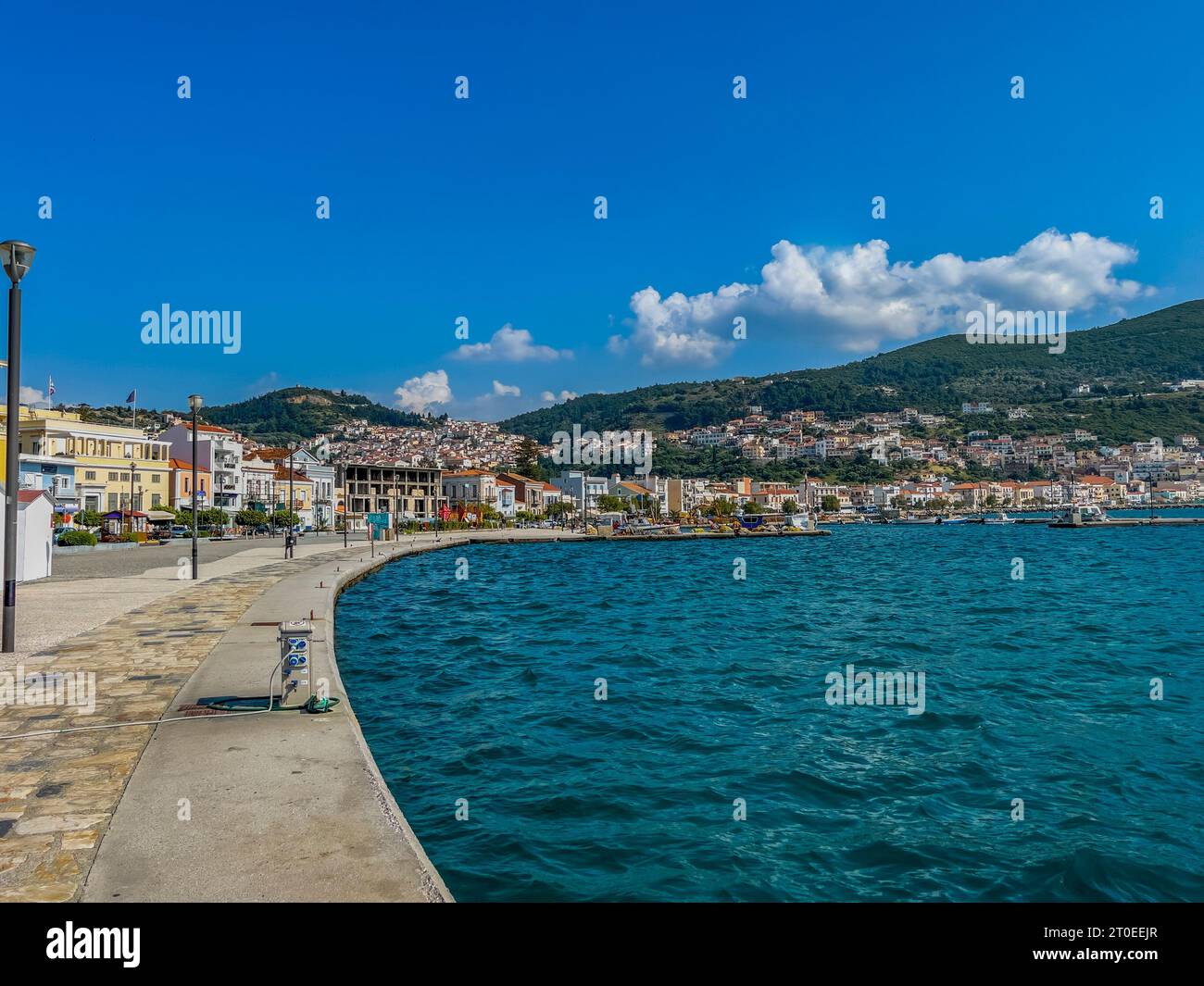 Samos town centre hi-res stock photography and images - Alamy