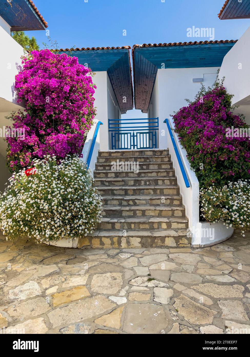 Entrance of suites of Hotel Ephesus Princess, Selcuk, Izmir, Turkey ...