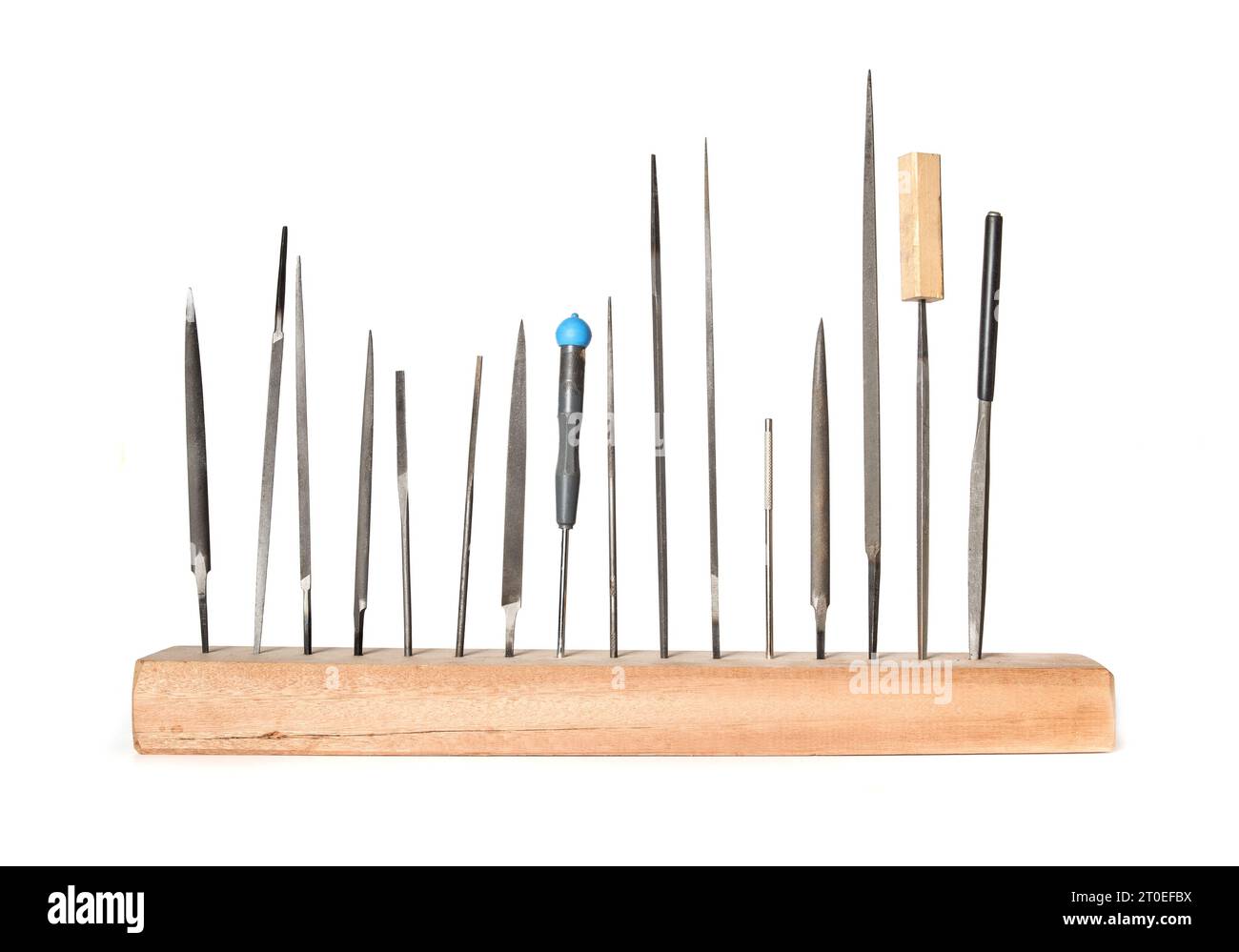 Set of rasps in a variety of sizes and types. Many isolated rasps ...