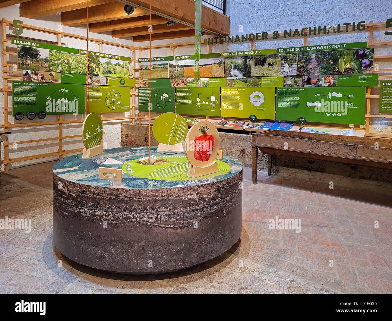 The natural house "A Wiewesch" in Manternach, Canton Grevenmacher ...