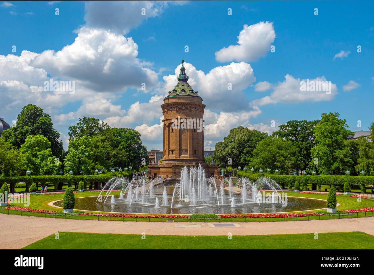 Water tower at frierichsplatz hi-res stock photography and images - Alamy