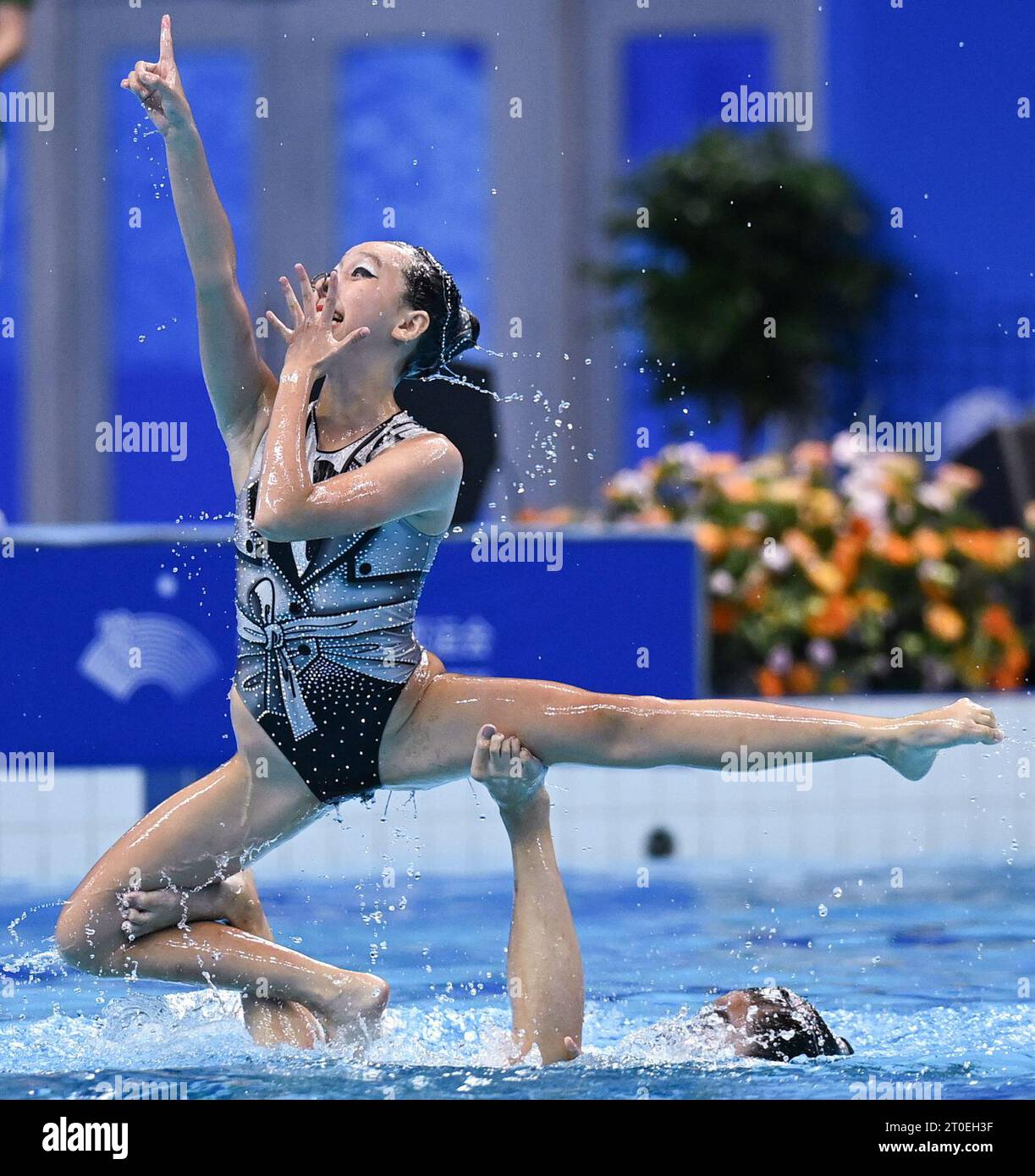 Hangzhou, China's Zhejiang Province. 6th Oct, 2023. Team China's Macao ...