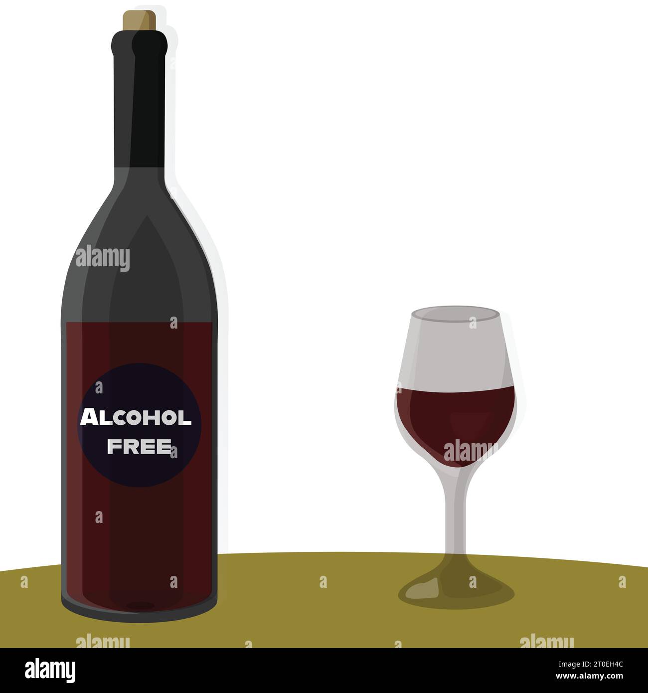 Alcohol free vector hi-res stock photography and images - Alamy