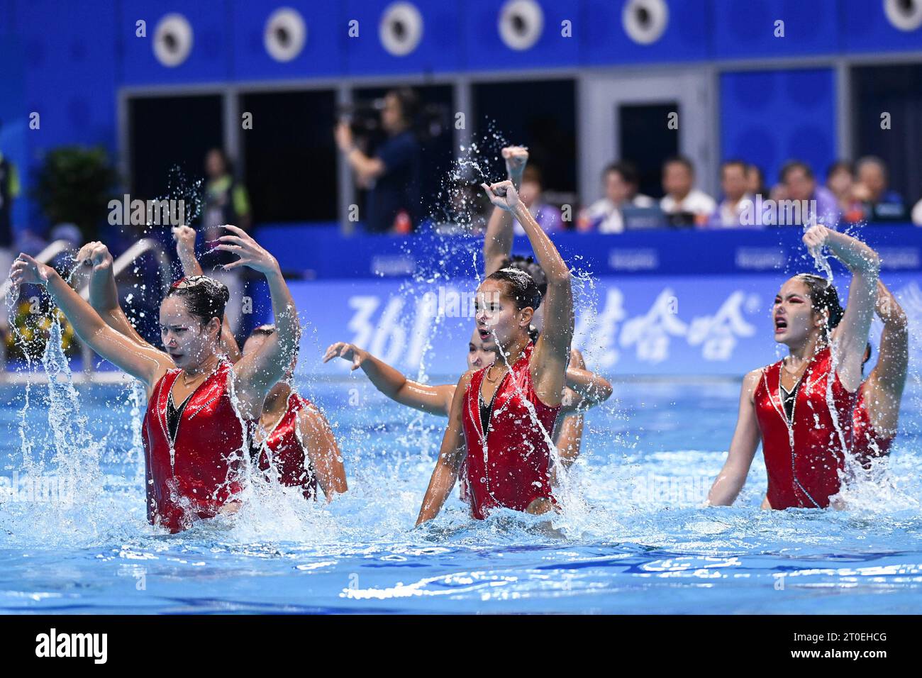 Hangzhou, China's Zhejiang Province. 6th Oct, 2023. Team Thailand ...