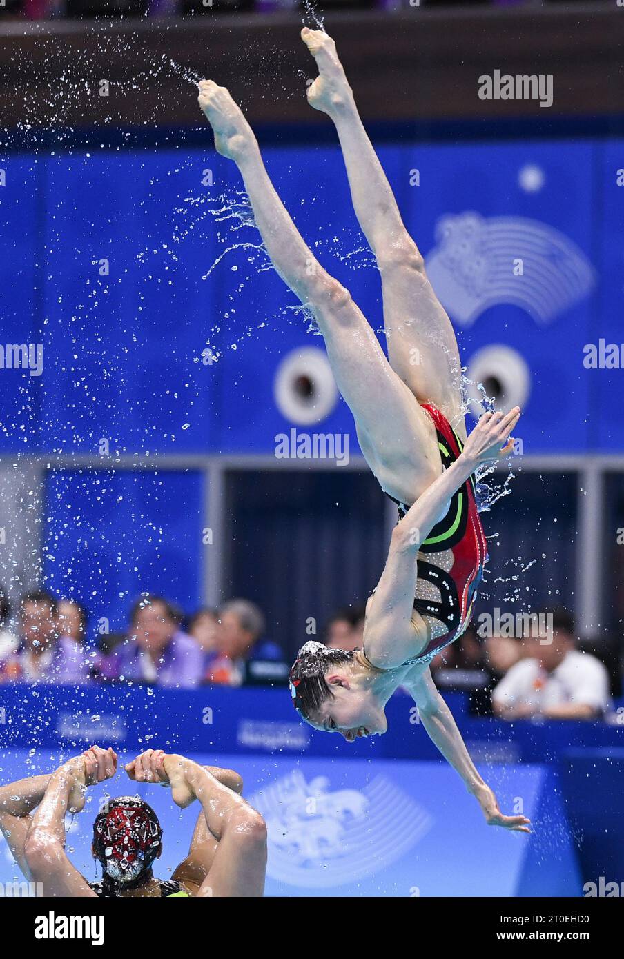 Hangzhou, China's Zhejiang Province. 6th Oct, 2023. Team Japan compete ...