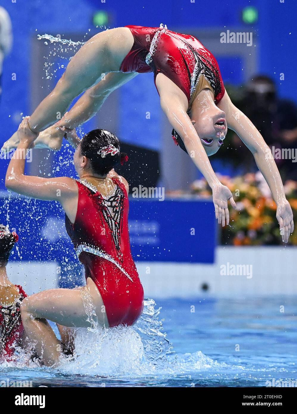 Hangzhou, China's Zhejiang Province. 6th Oct, 2023. Team China's Hong ...
