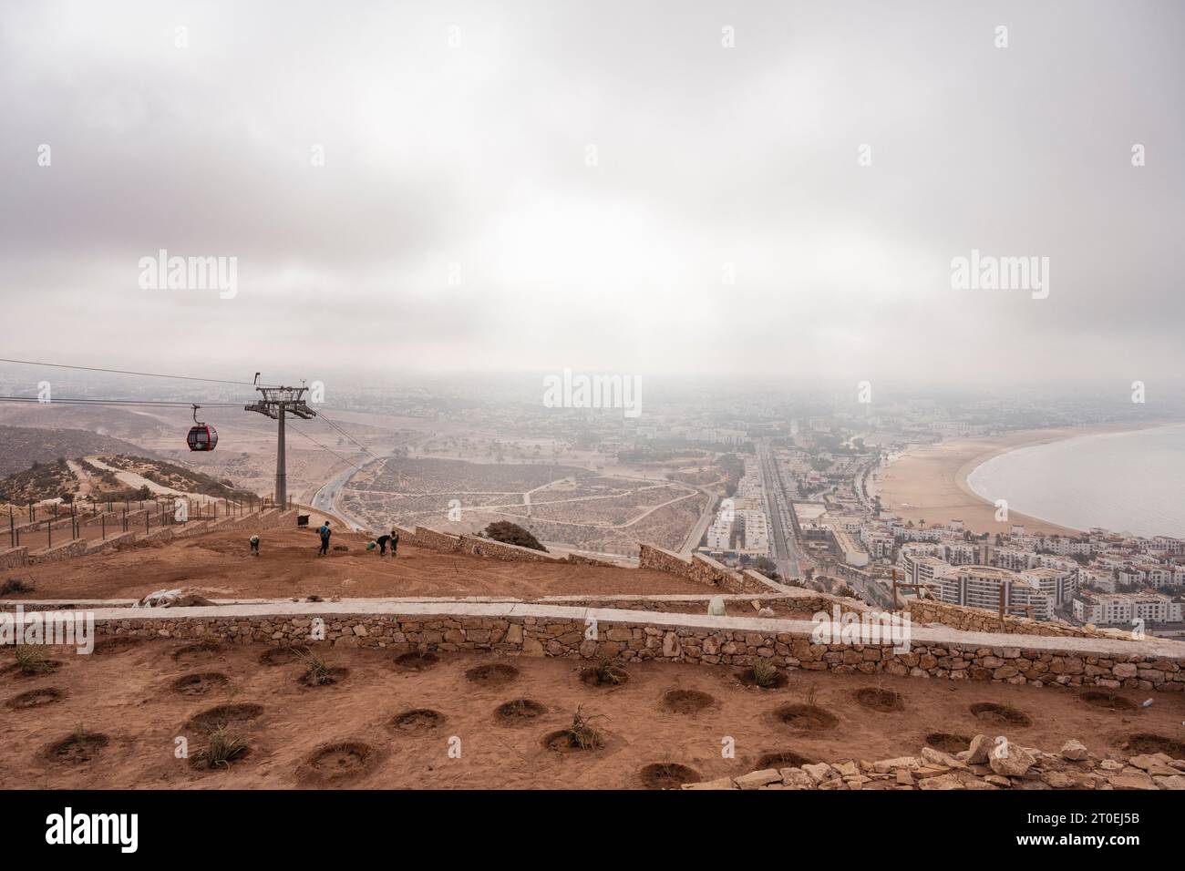Morocco, Agadir, cable car Stock Photo - Alamy