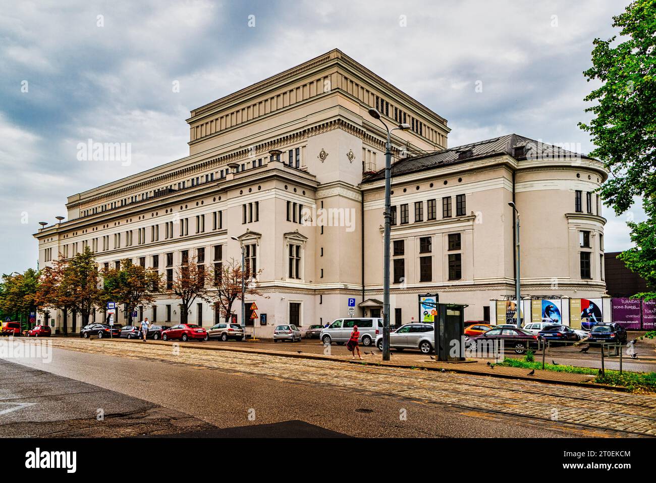 Riga opera house hi-res stock photography and images - Alamy