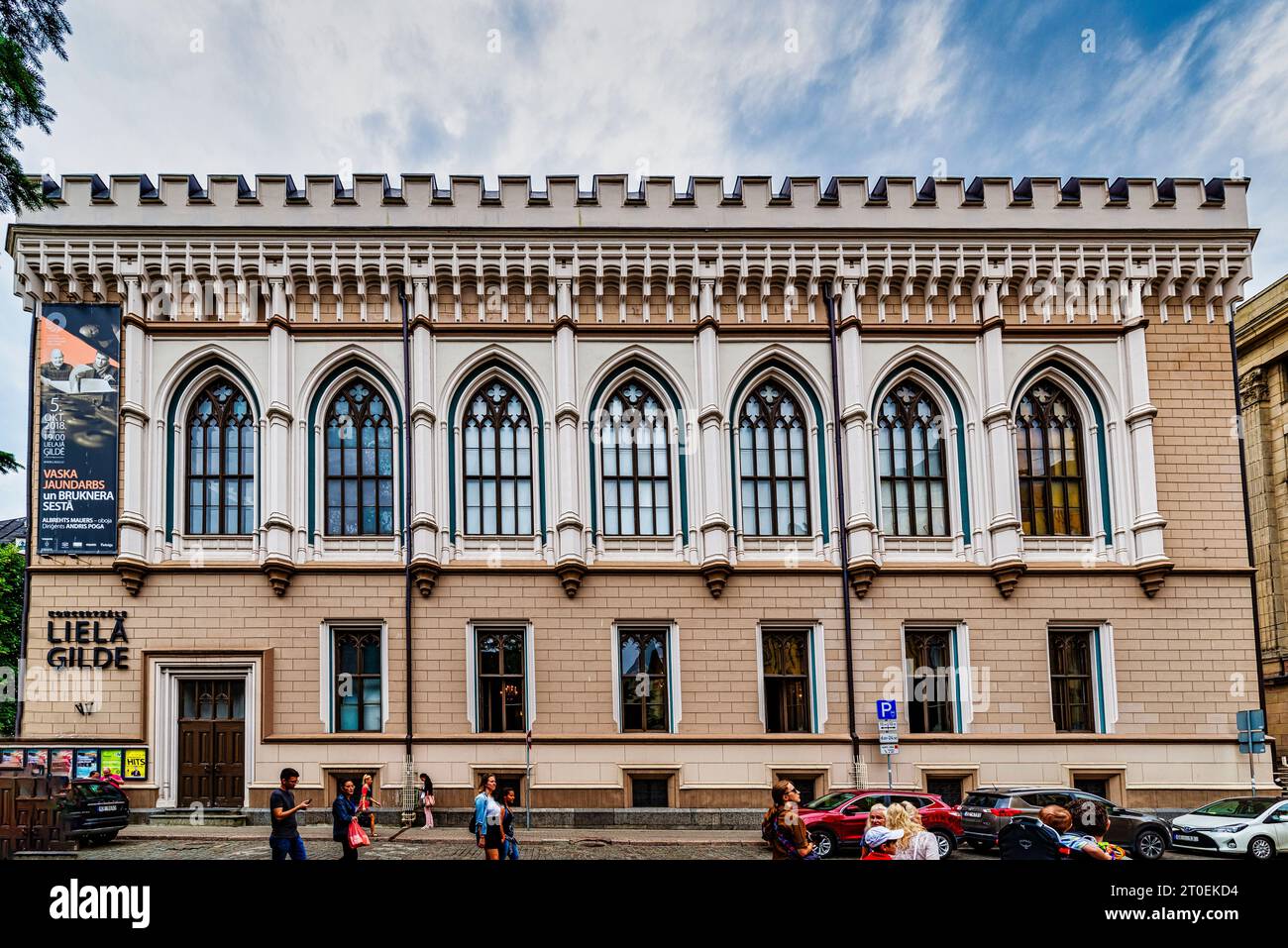 Great Guild in Riga, Latvia Stock Photo - Alamy