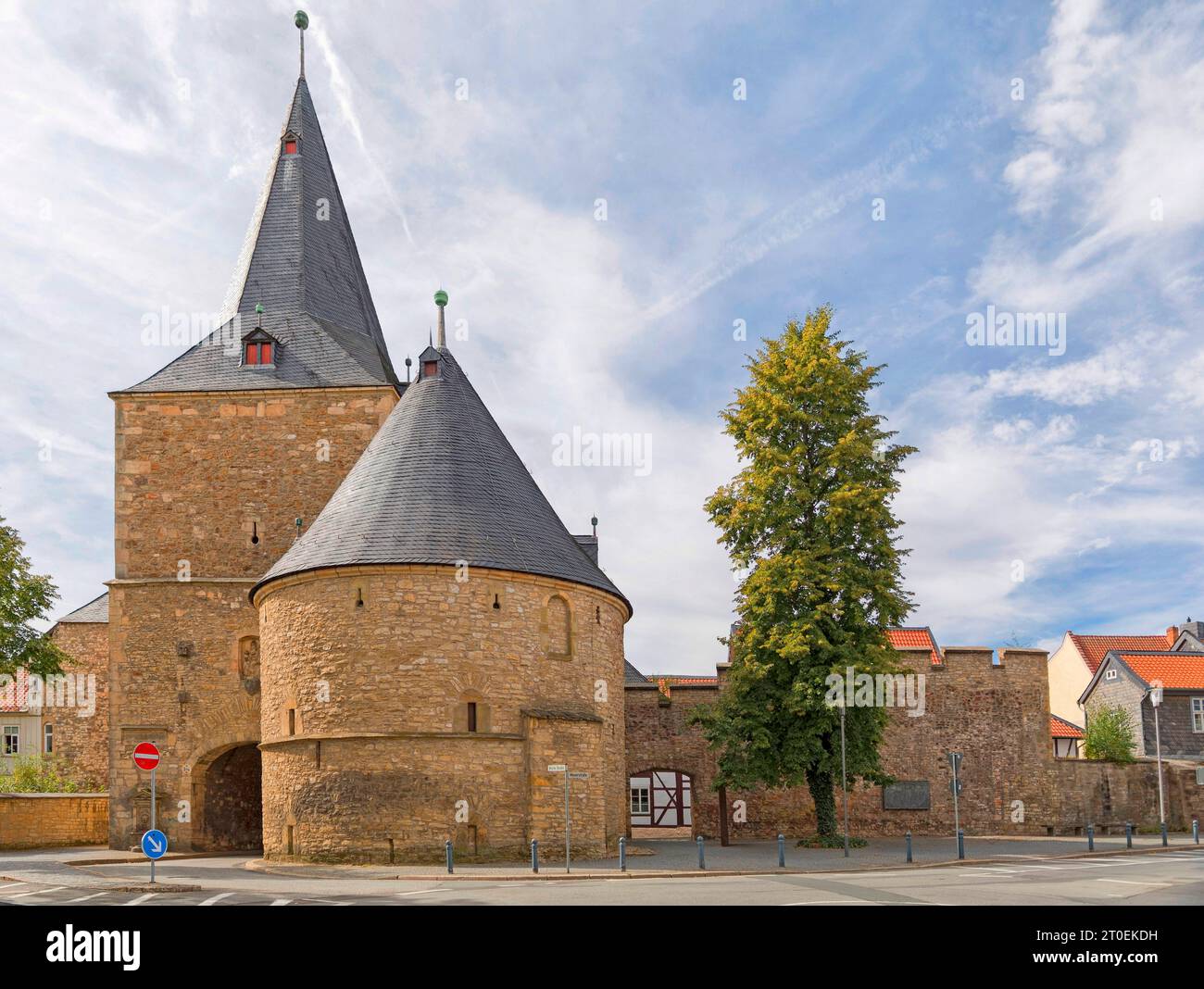 City gate in goslar hi-res stock photography and images - Alamy