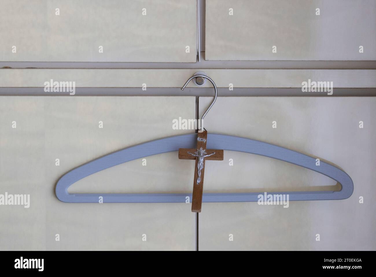 Door cross crucifix hi-res stock photography and images - Alamy