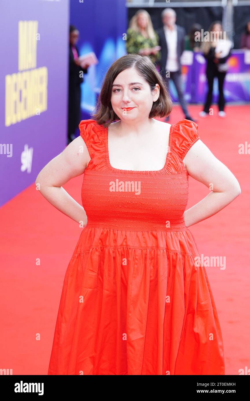 Samy Burch arrives for a screening of May/December during the BFI ...