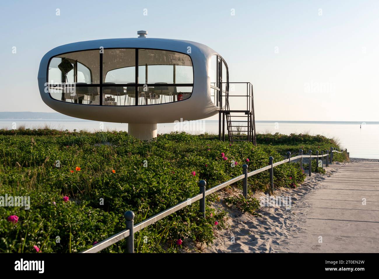 Rescue tower, tower of lifeguards, today room for weddings, built in ...