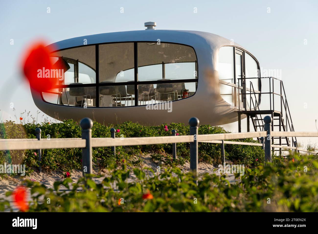 Rescue tower, tower of lifeguards, today room for weddings, built in ...