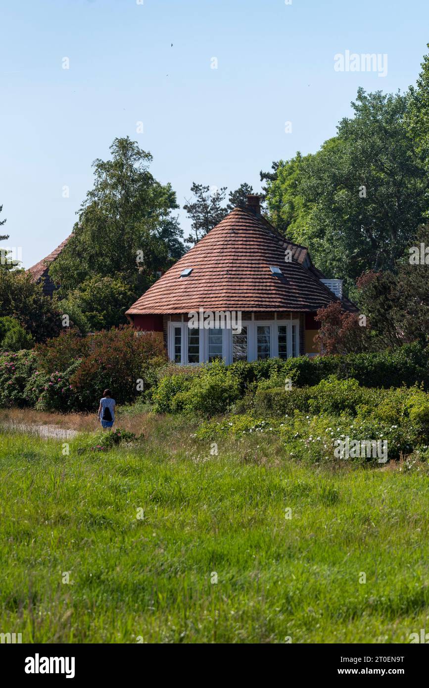 Summer house in vitte hi-res stock photography and images - Alamy
