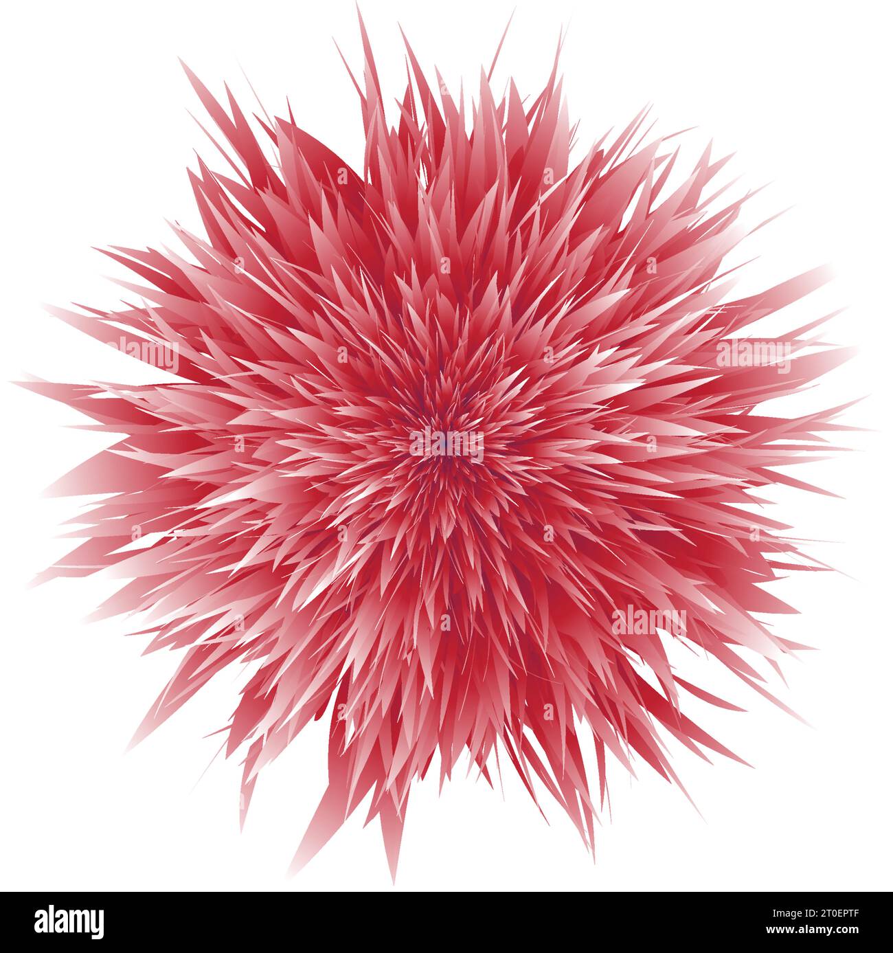 Flower illustration background Cut Out Stock Images & Pictures - Alamy