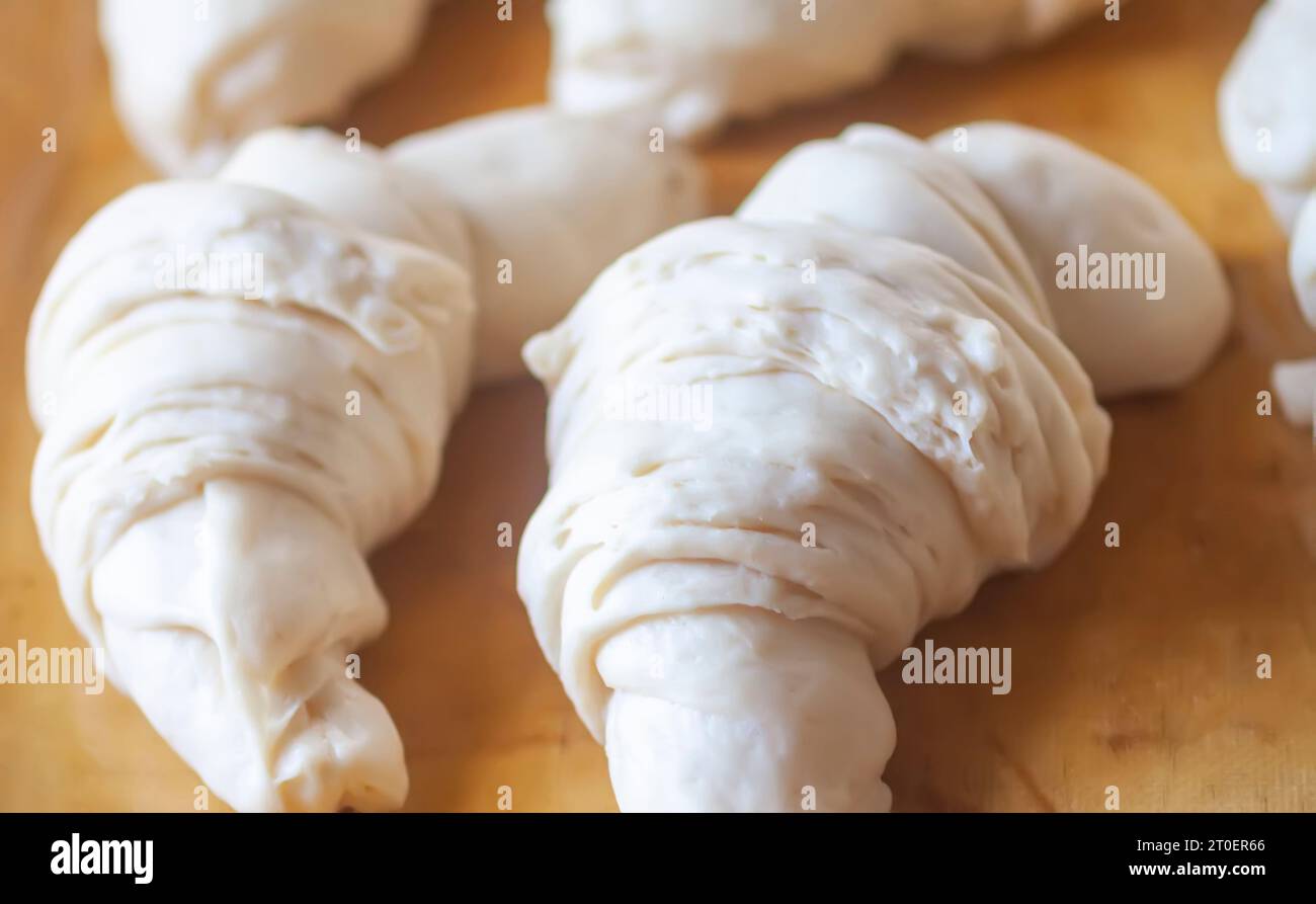 Process baking french croissants hi-res stock photography and images ...