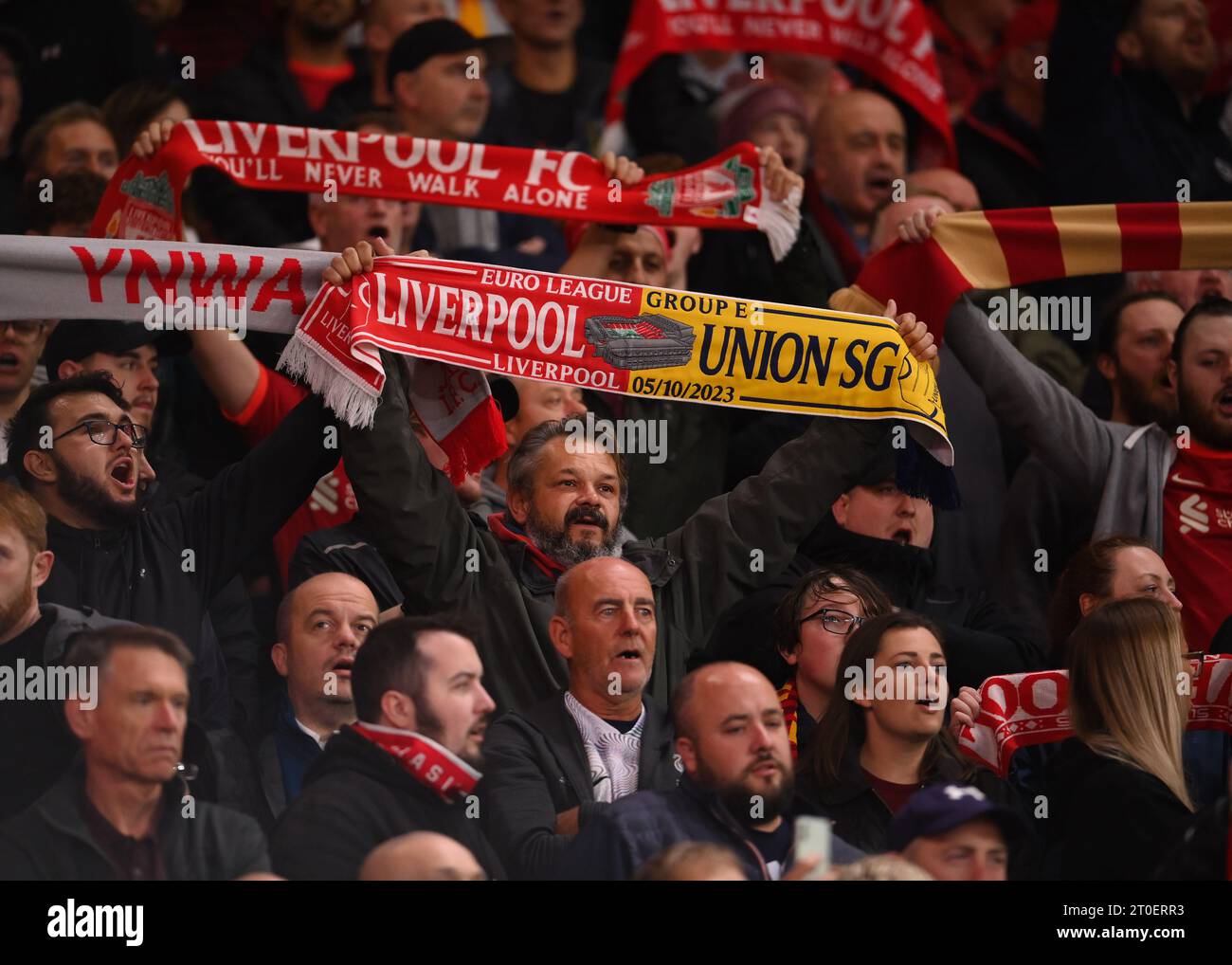 Anfield kop 2023 hi-res stock photography and images - Alamy
