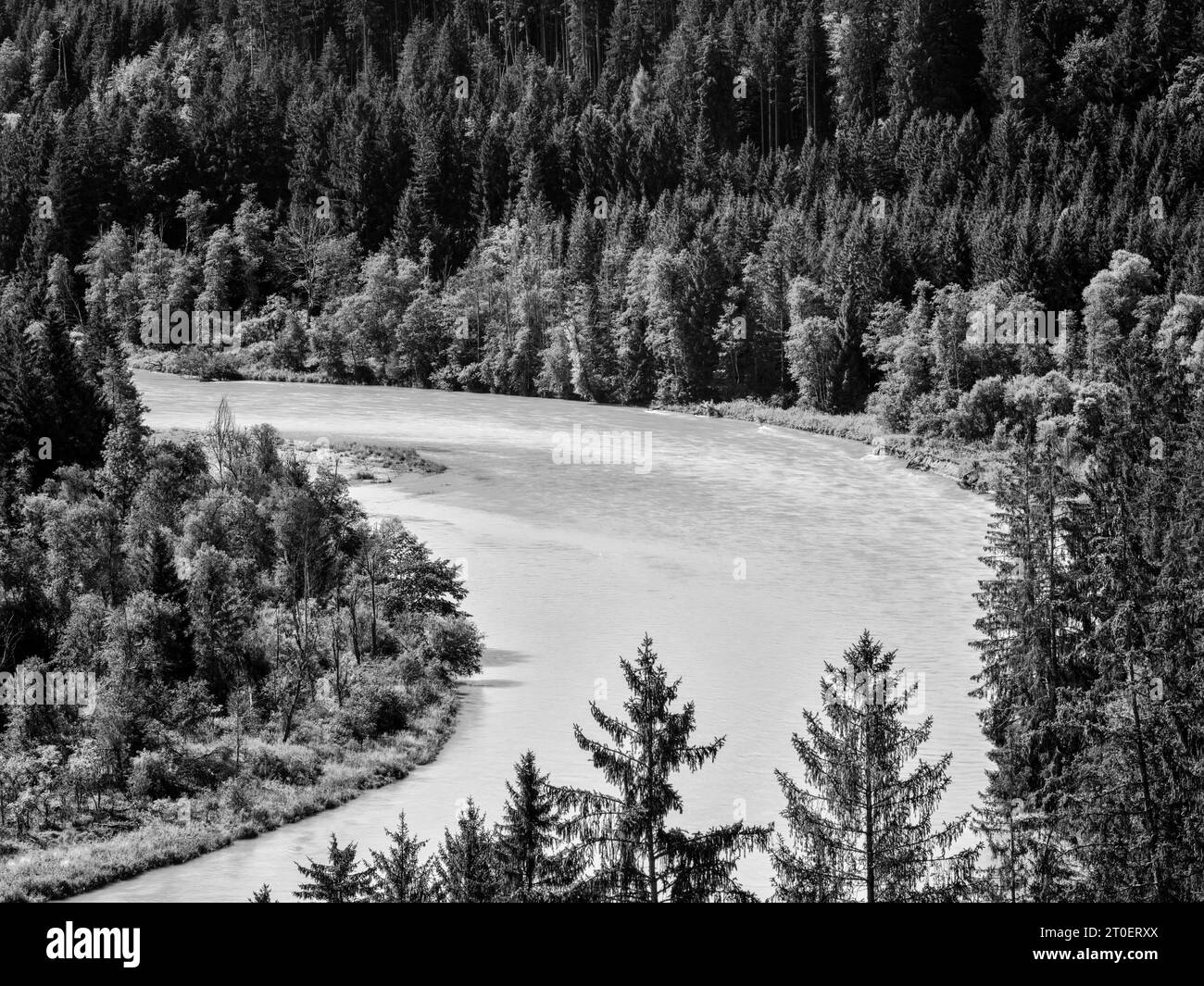 At the litzau loop above burggen hi-res stock photography and images ...