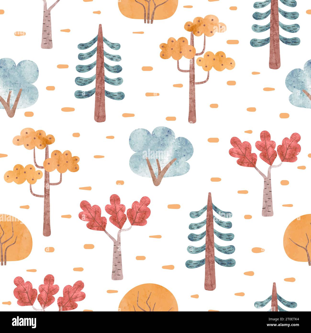 Watercolor fairy pattern Stock Vector Images - Alamy