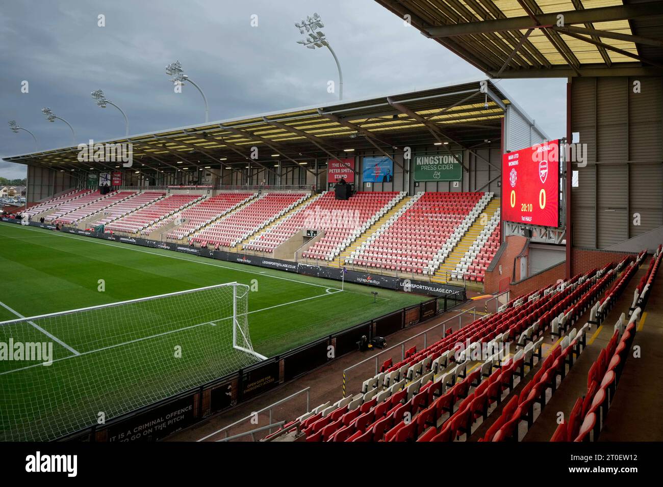 Leigh, UK. 06th Oct, 2023. A general view of the Leigh Sports Village ...