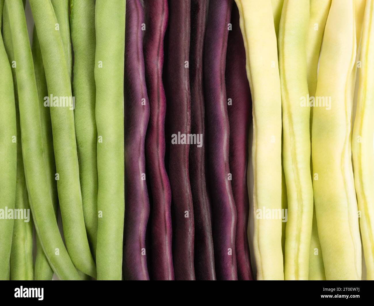Purple peacock beans hi-res stock photography and images - Alamy