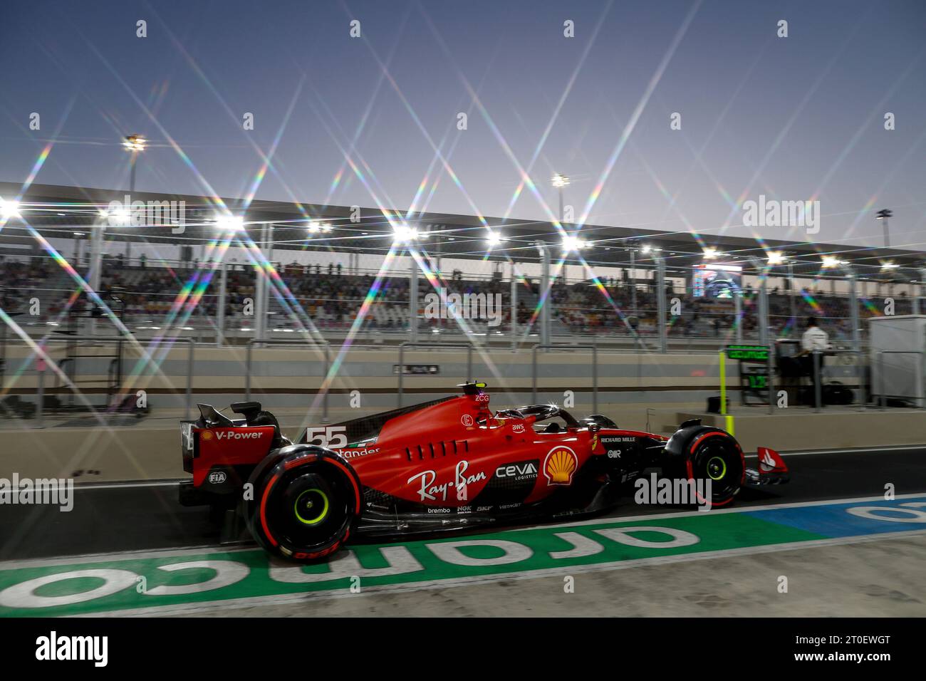 Doha, Qatar. 6th Oct, 2023. #55 Carlos Sainz (ESP, Scuderia Ferrari ...