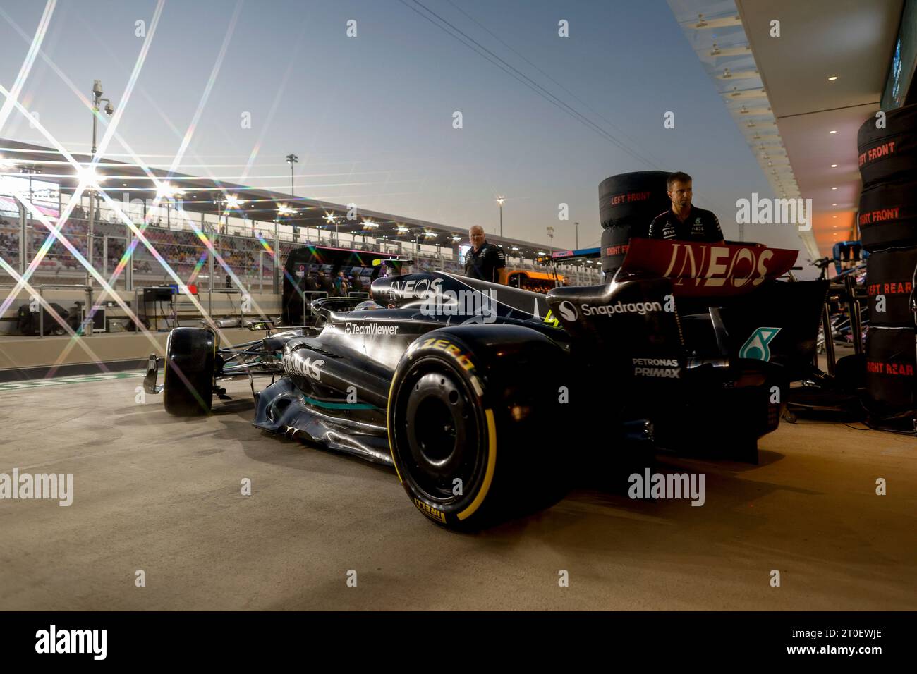 Doha, Qatar. 6th Oct, 2023. #44 Lewis Hamilton (GBR, Mercedes-AMG ...