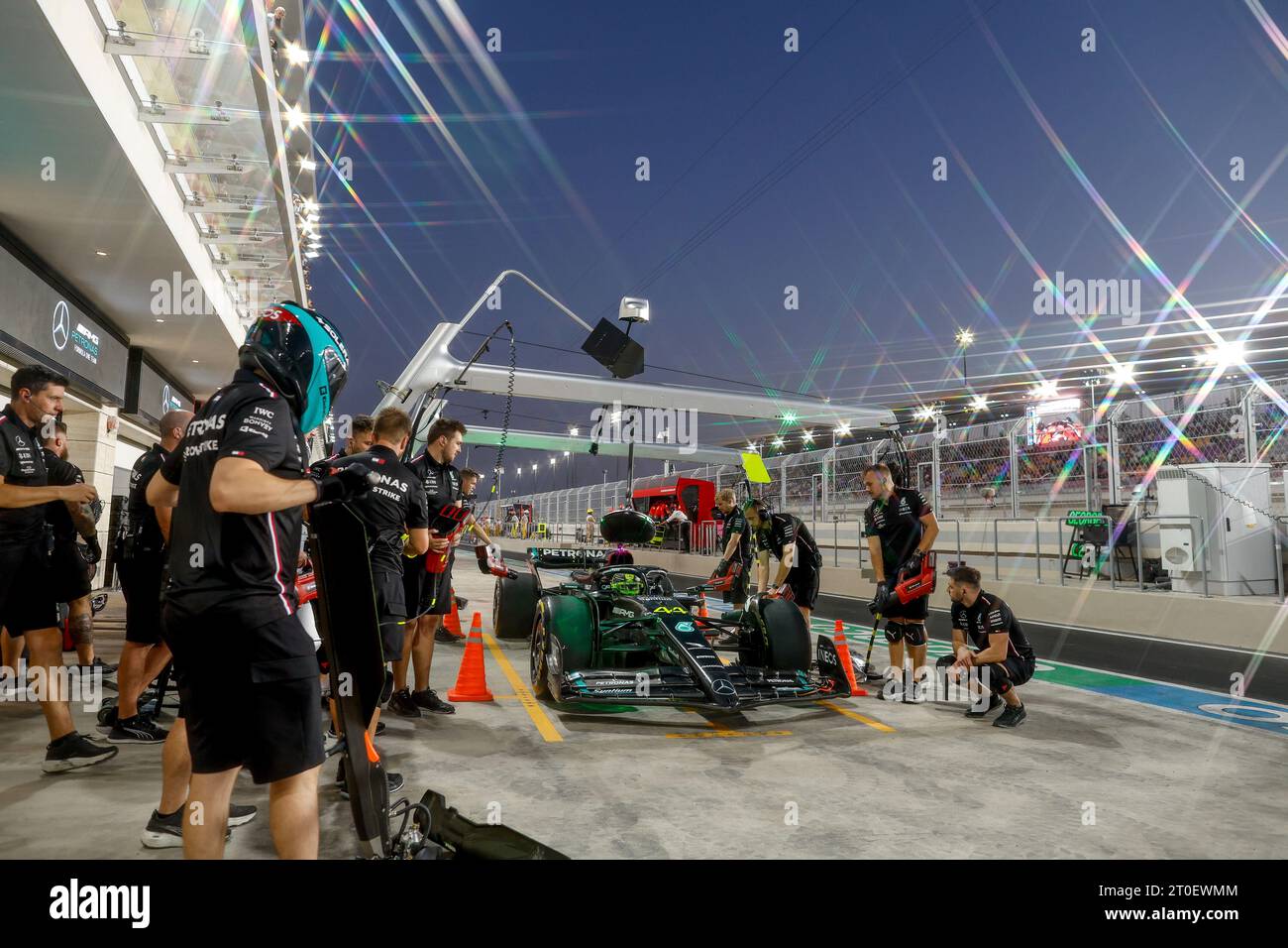 Doha, Qatar. 6th Oct, 2023. #44 Lewis Hamilton (GBR, Mercedes-AMG ...