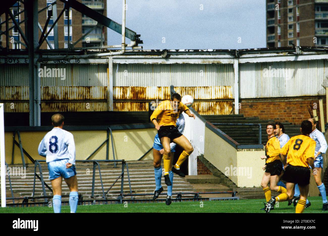 Wolverhampton Wanderers v Coventry City Steve Bull pre season 1987 ...