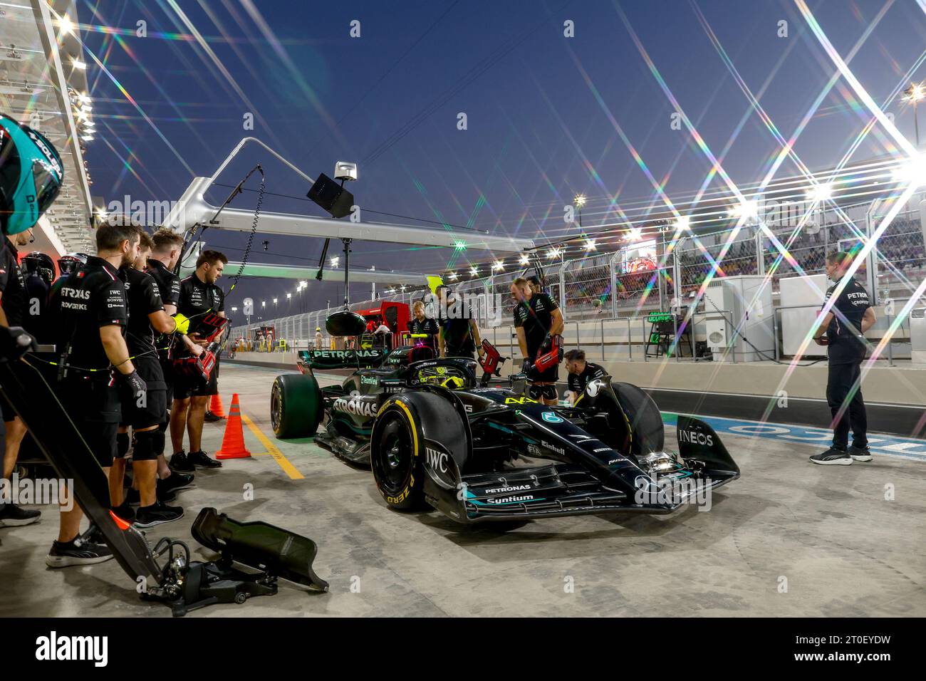 Doha, Qatar. 6th Oct, 2023. #44 Lewis Hamilton (GBR, Mercedes-AMG ...