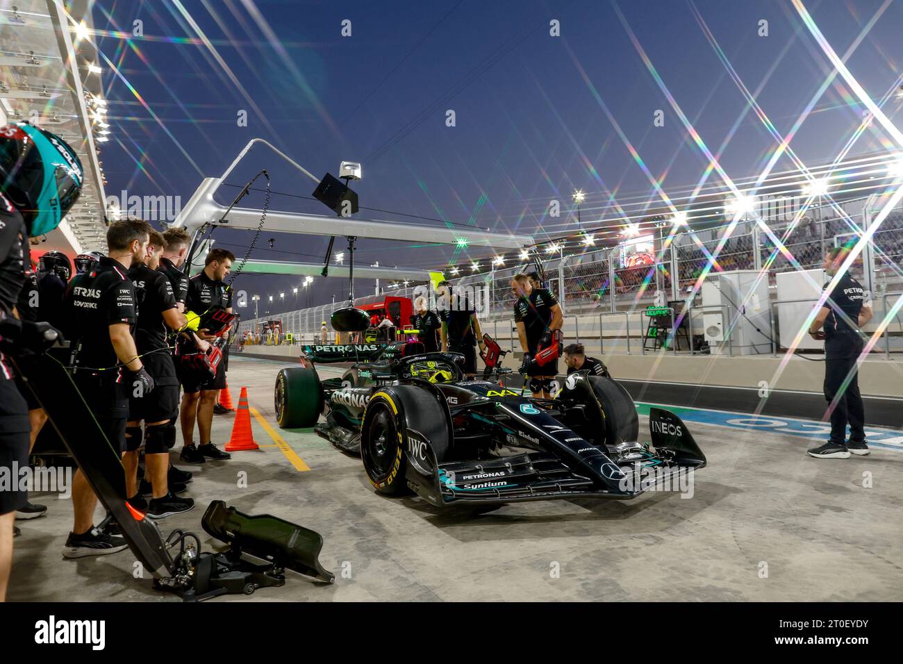 Doha, Qatar. 6th Oct, 2023. #44 Lewis Hamilton (GBR, Mercedes-AMG ...