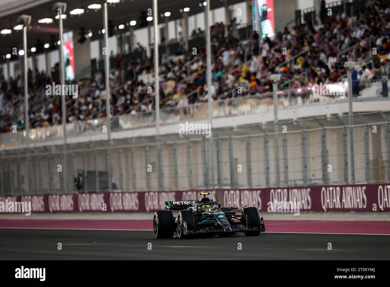 Doha, Qatar. 6th Oct, 2023. #44 Lewis Hamilton (GBR, Mercedes-AMG ...