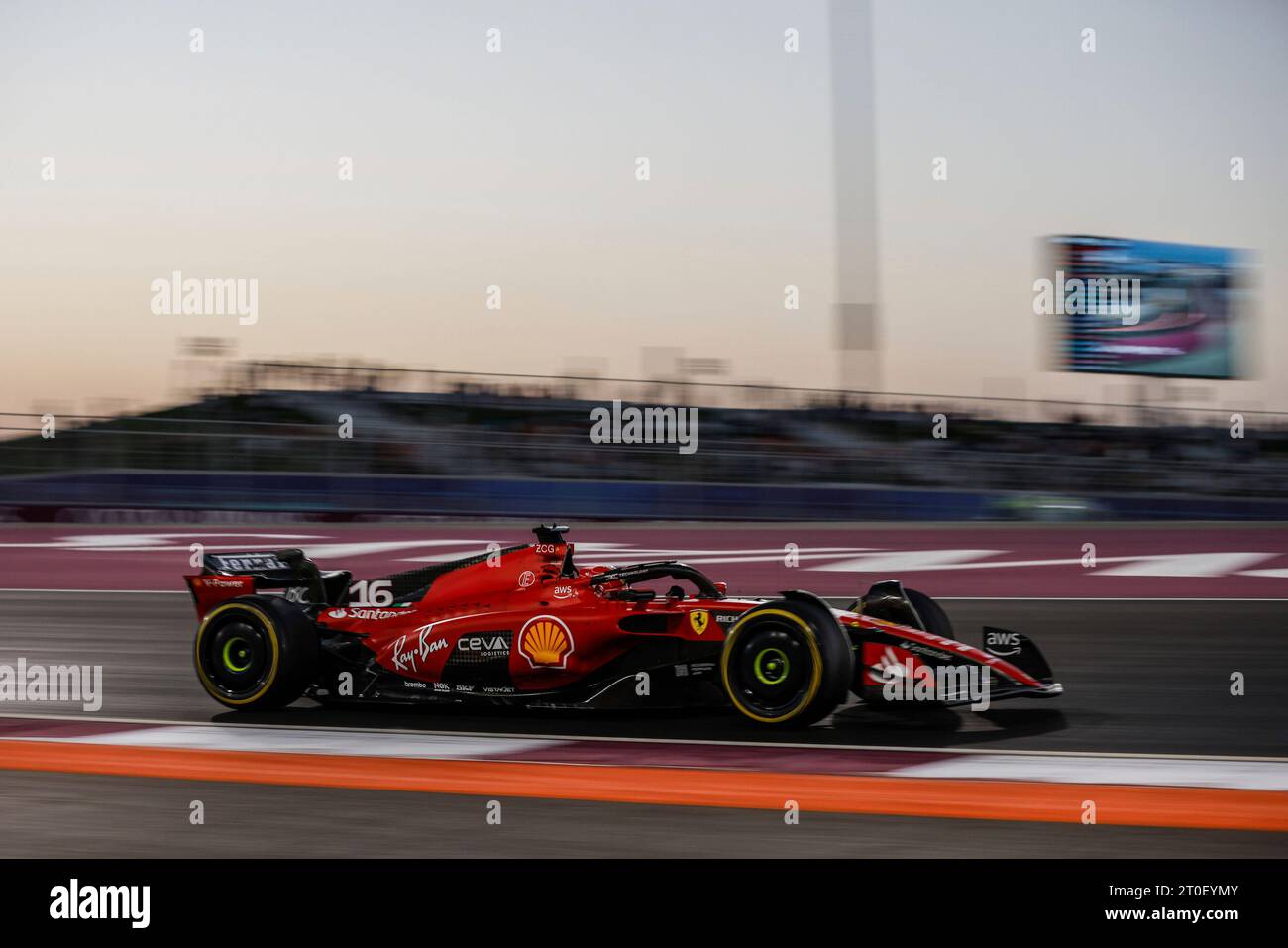 Doha, Qatar. 6th Oct, 2023. #16 Charles Leclerc (MCO, Scuderia Ferrari ...