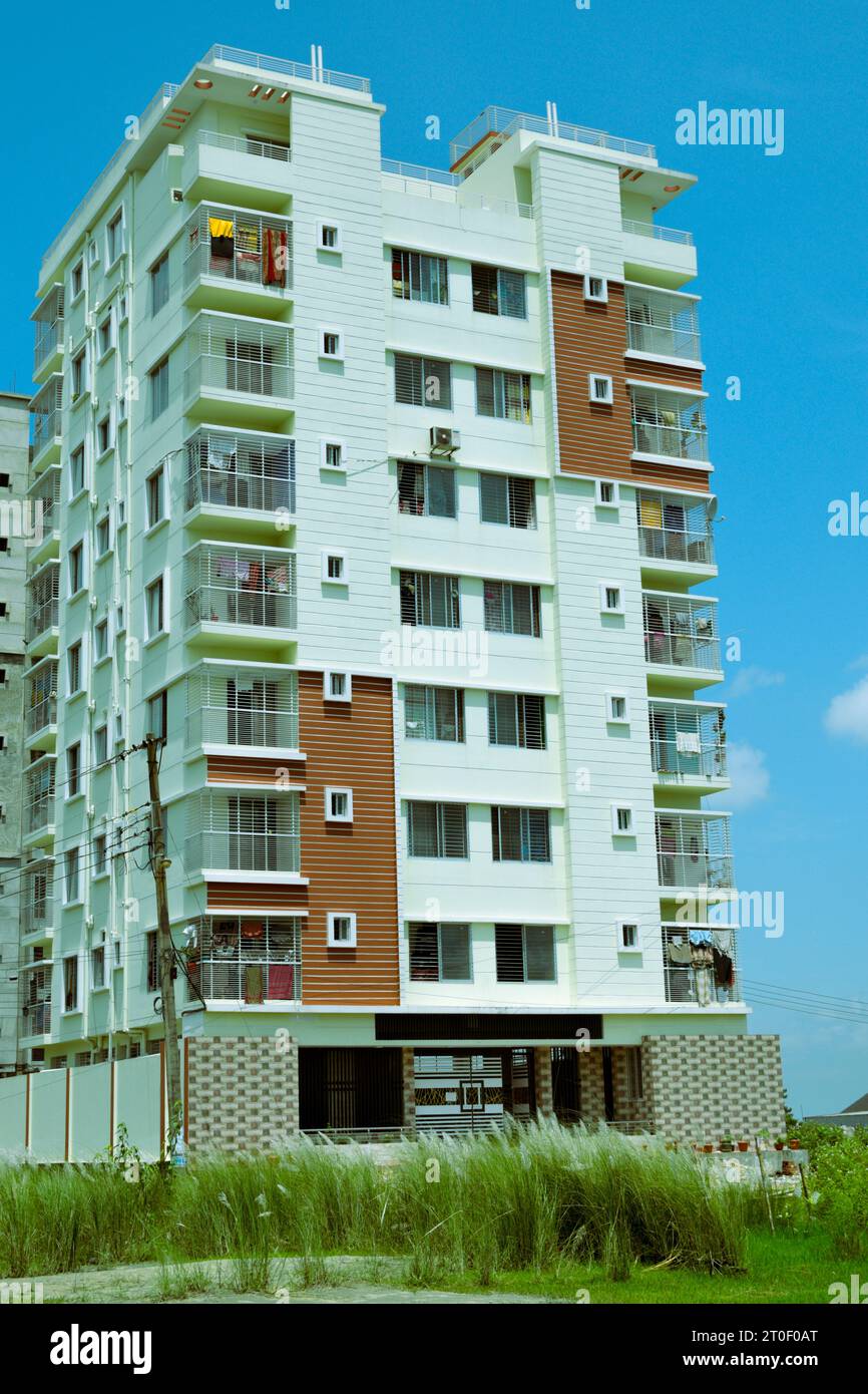 A typical building in Bangladesh Stock Photo - Alamy