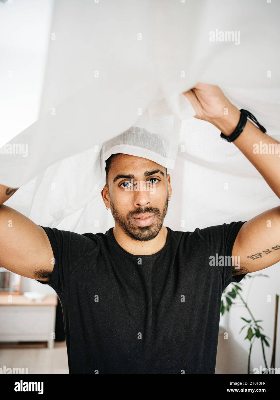 Black man tattoo hi-res stock photography and images - Alamy