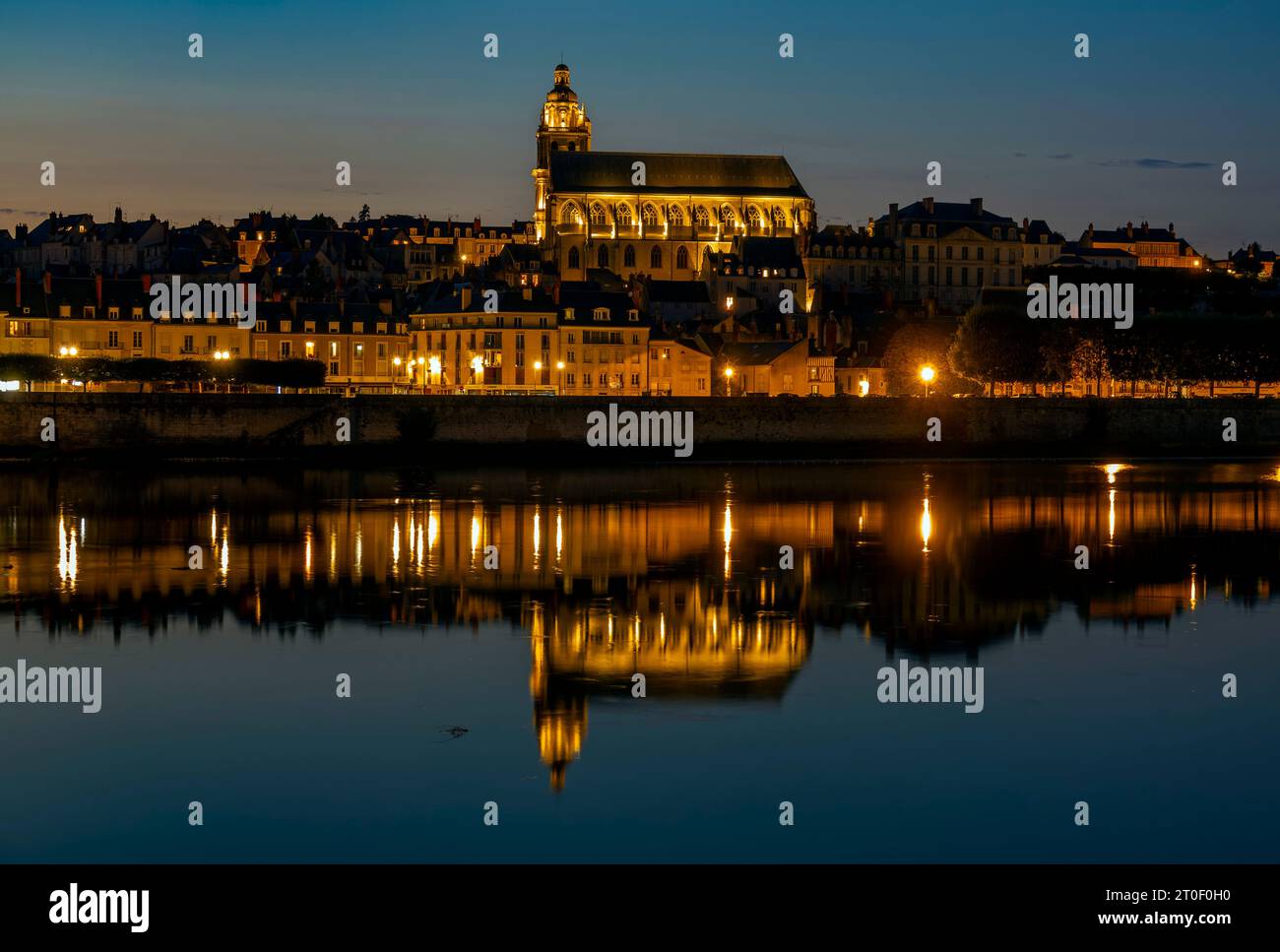 Cathedral Saint-Louis, the nave and Renaissance tower originally date ...