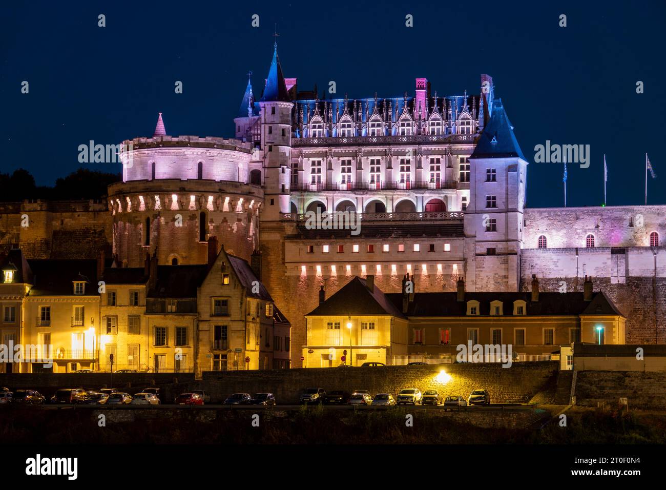 Amboise Castle is one of the most important castles on the Loire in ...