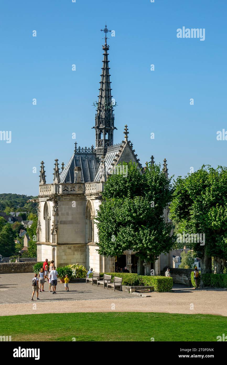 Amboise Castle is one of the most important castles on the Loire in ...