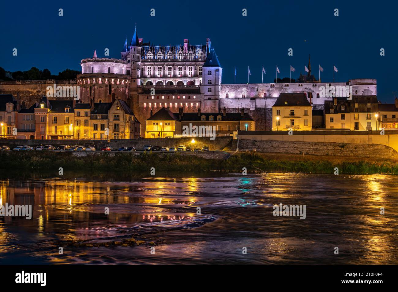 Amboise Castle is one of the most important castles on the Loire in ...