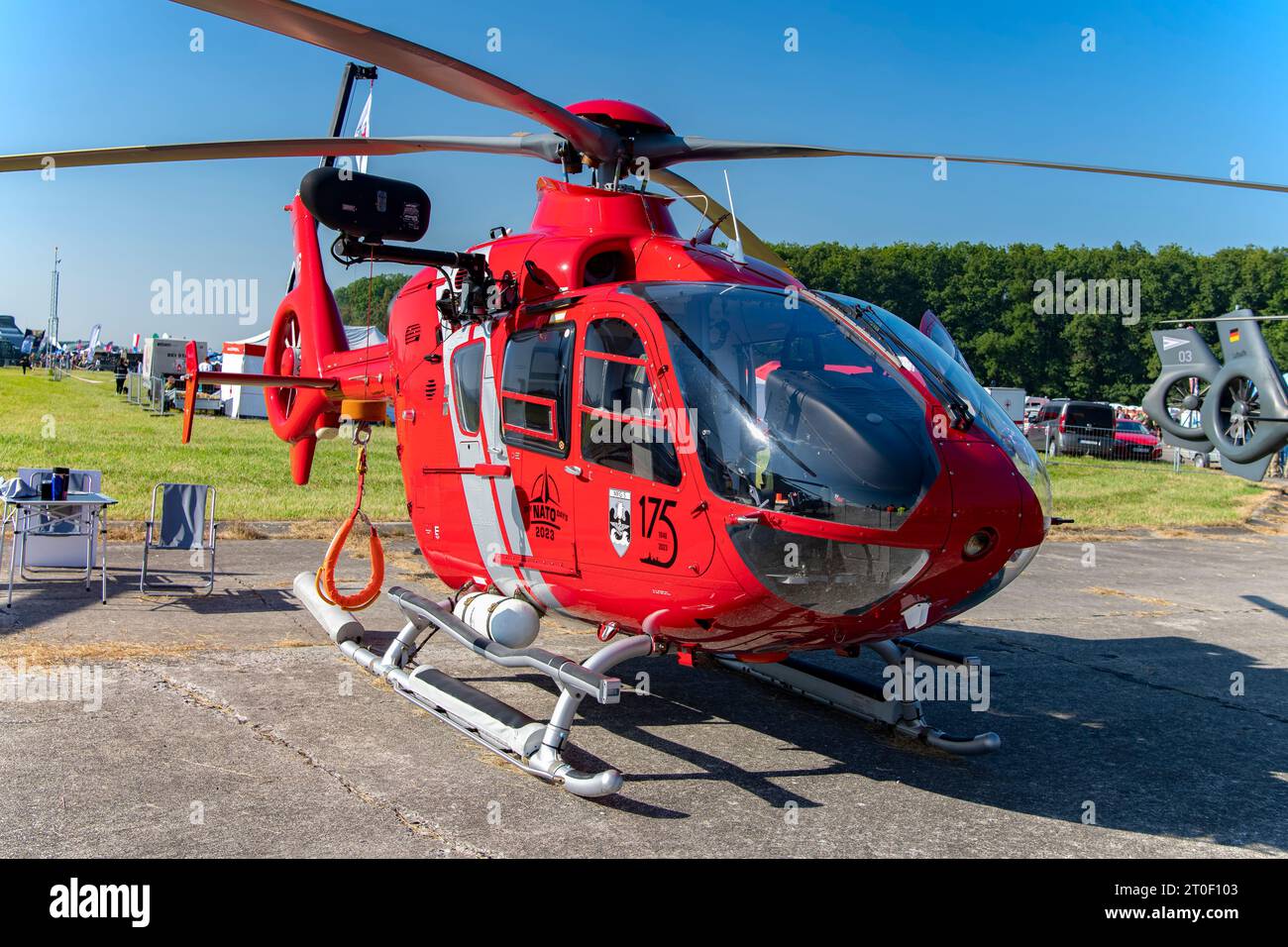H145M Helicopter at NATO Days 2023 in Ostrava, Czech Republic Stock ...