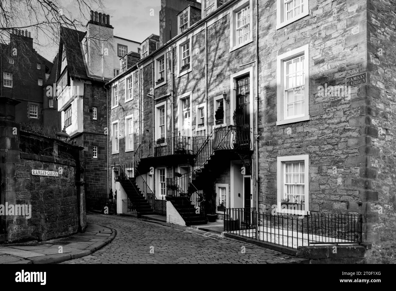 Ramsay Garden is a block of sixteen private apartment buildings in the ...